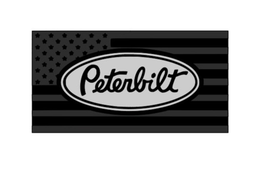 Peterbilt© License Plate - Etsy