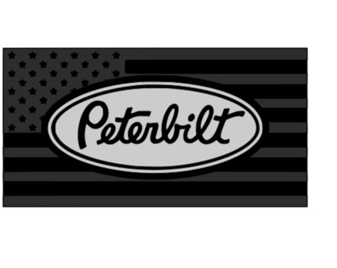 Peterbilt© License Plate - Etsy