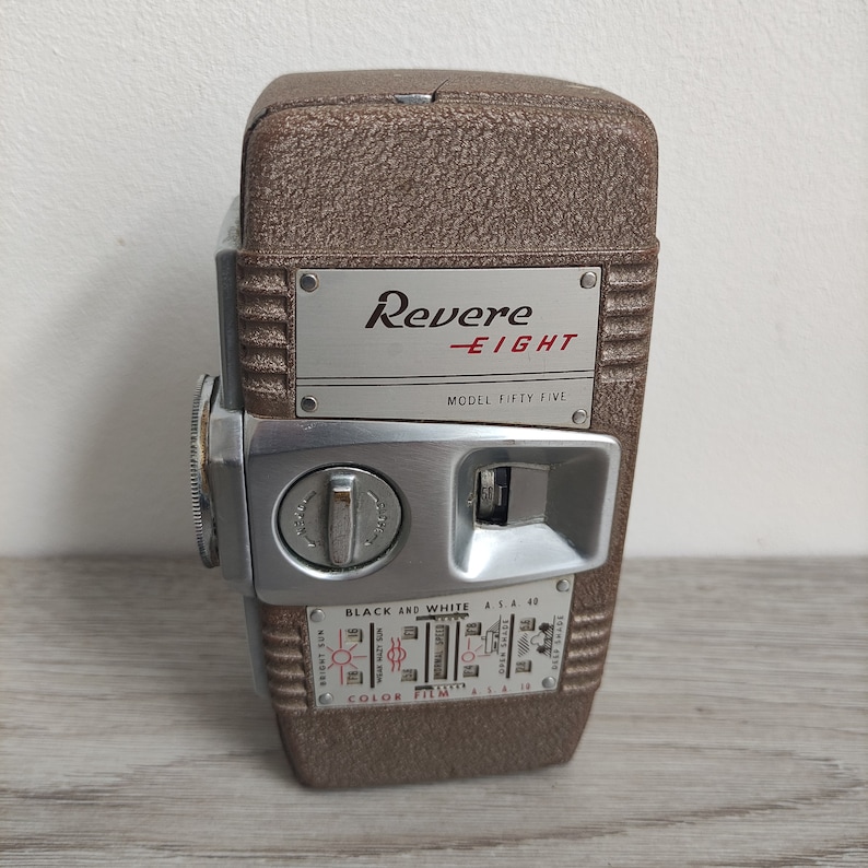 Revere Eight Model 55 8mm Spool Film Camera - Etsy