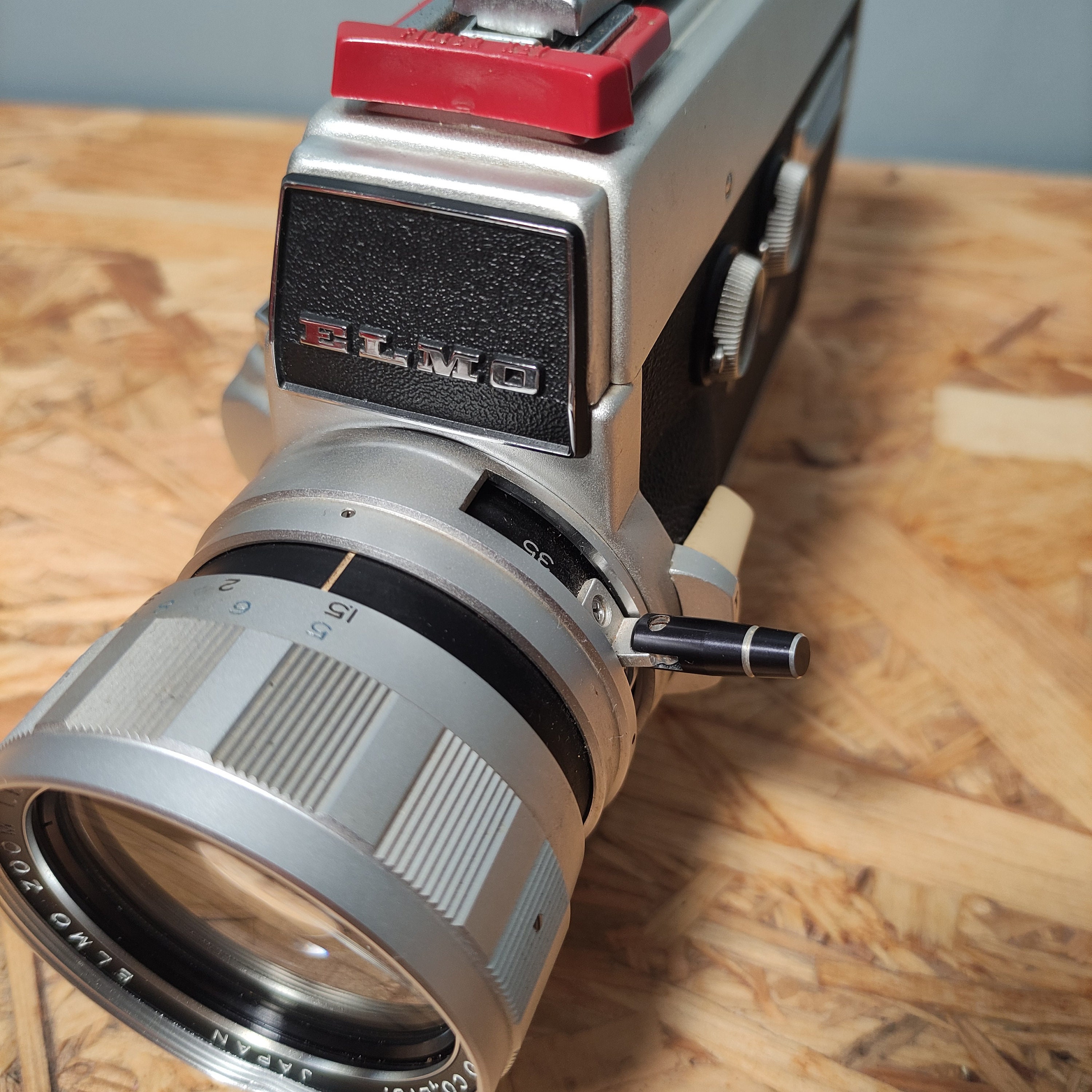 Running Elmo Super 106 Super 8 Camera With Leather Case - Etsy