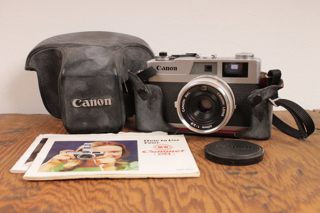 Canon Canonet 28 Compact Rangefinder 35mm Film Camera - Etsy UK