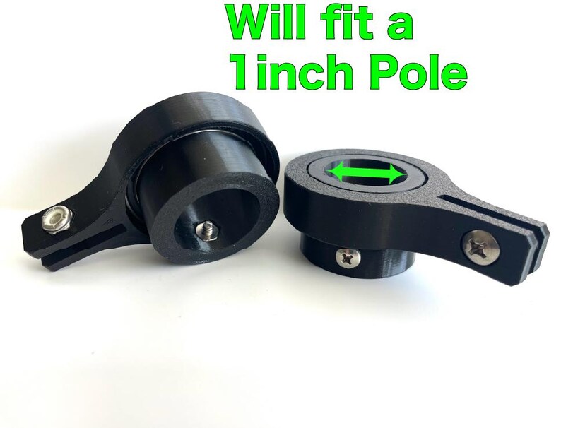 1"- 2" Direct Mount Flag Pole Swivel Rings | Industrial Grade Anti-wrap ...