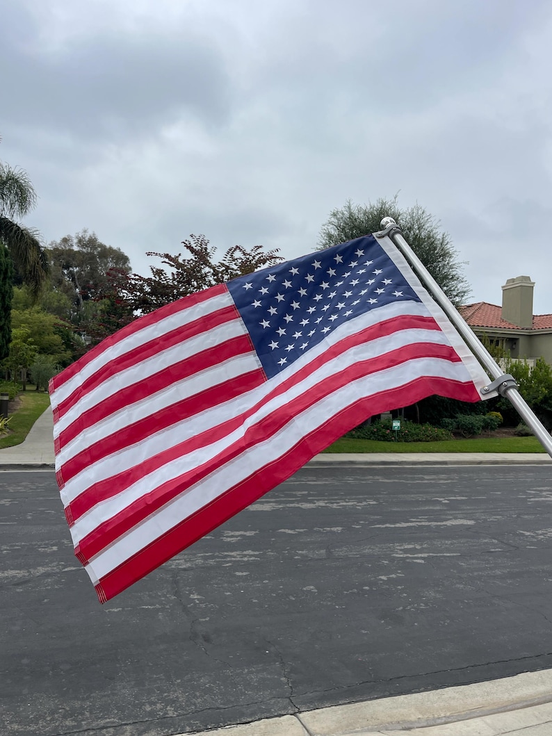 Clip-less Flag Pole Rings With Sealed Bearings: USA Made, FREE Shipping ...