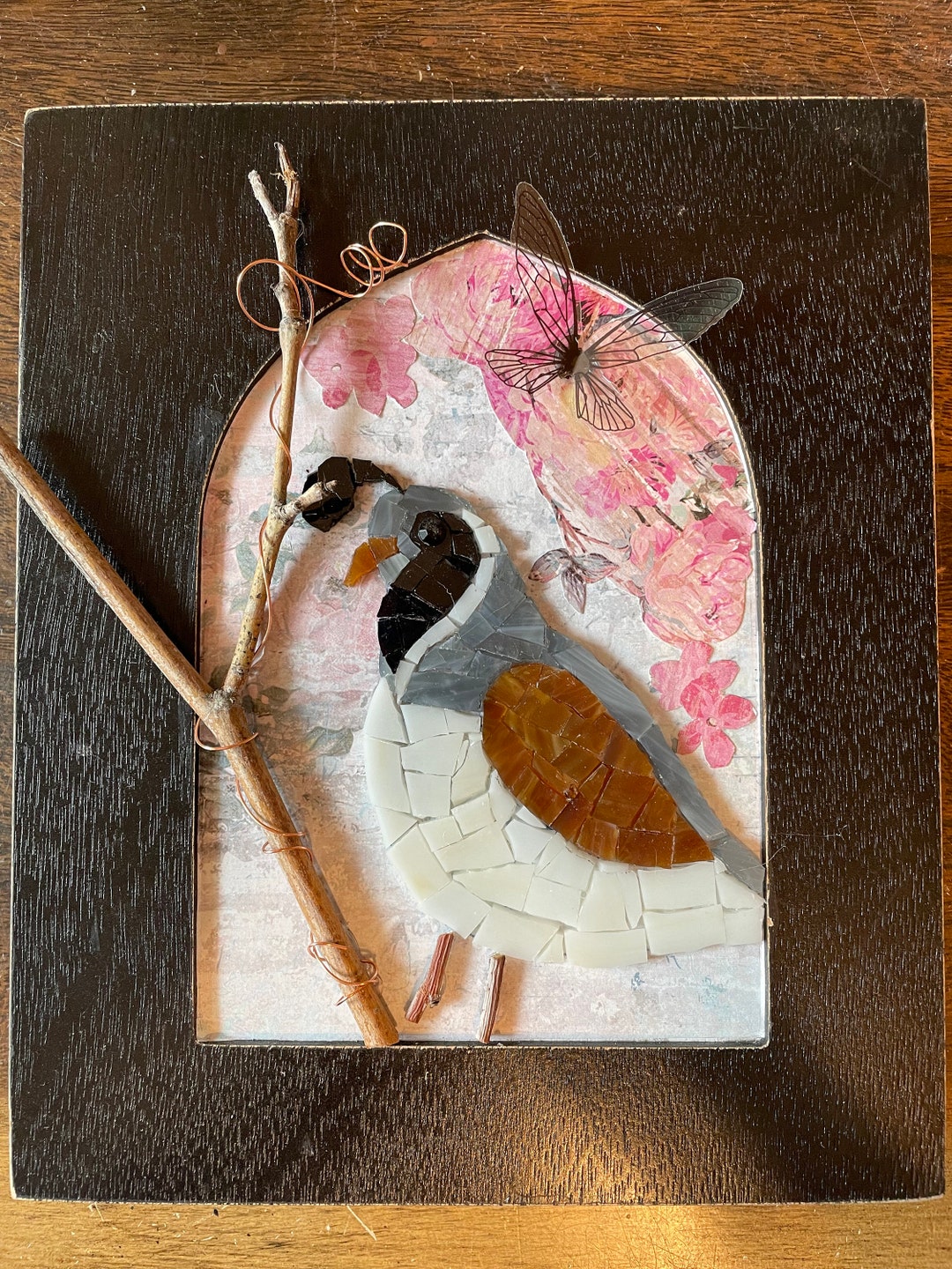 Stained Glass Quail, Stained Glass Wall Art, Wall Decor, Handmade ...