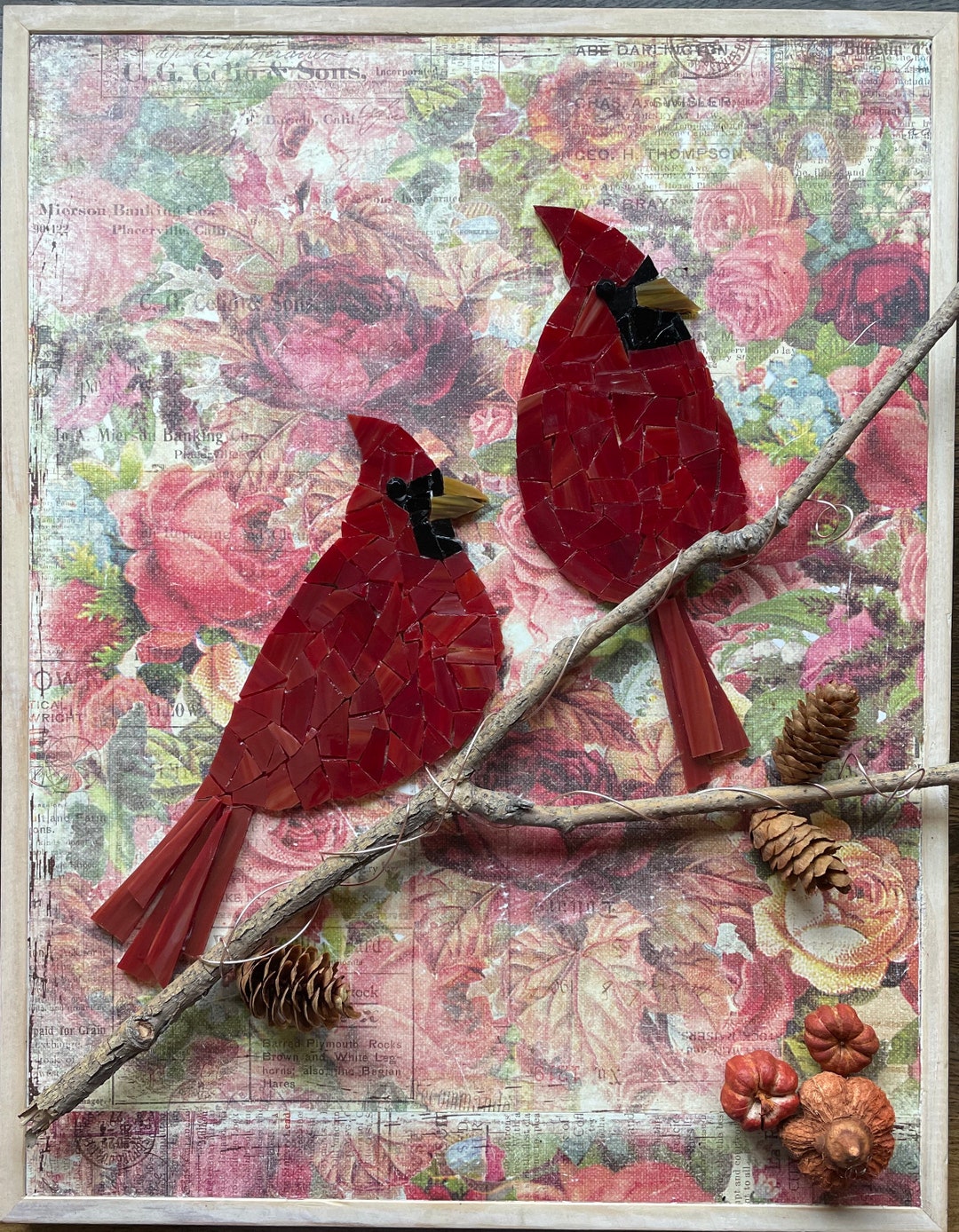Stained Glass Cardinal, Mosaic Art, Stained Glass Art, Stained Glass ...