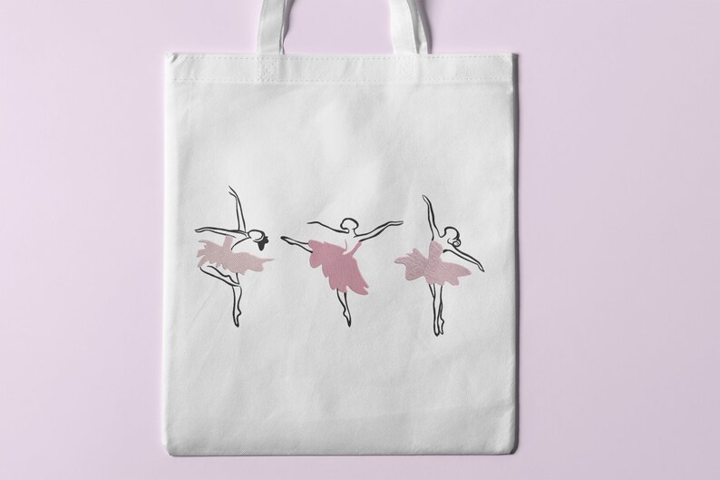 3 Dancing Embroidery Girl Embroidery Ballerina Embroidery - Etsy