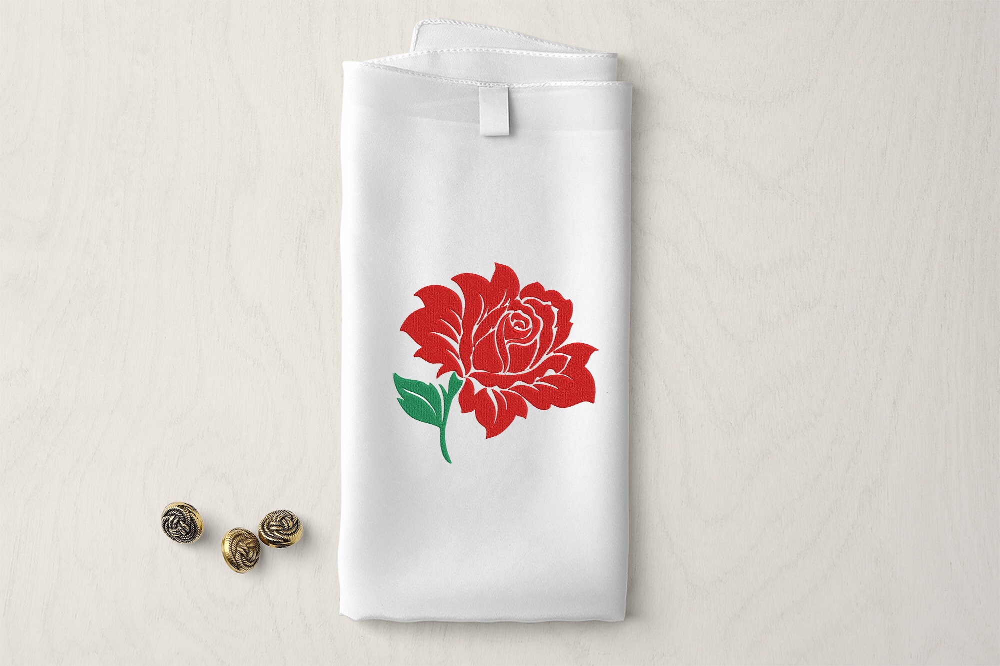 Rose Embroidery Red Rose Design Flower Embroidery Floral - Etsy