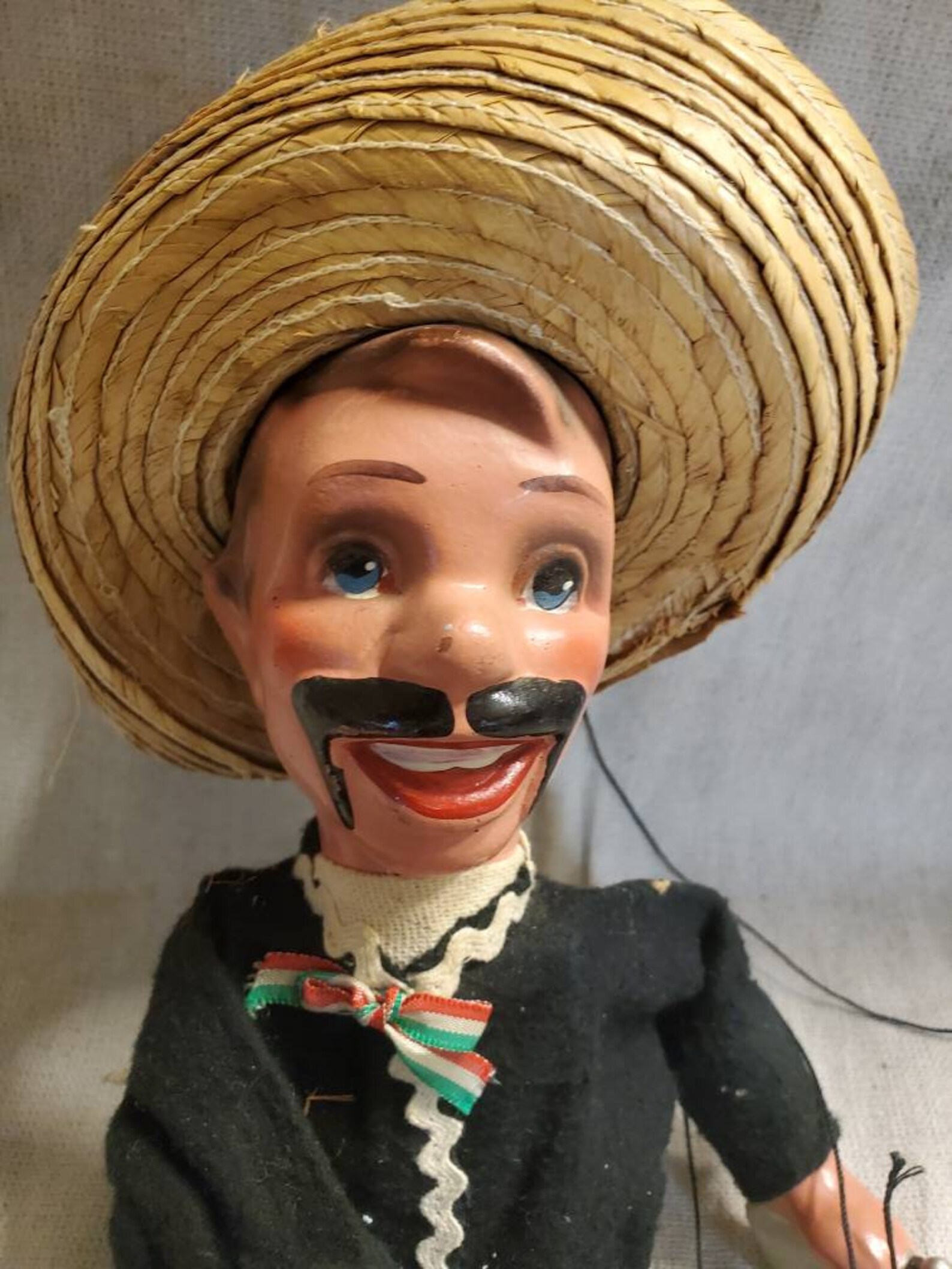 Vintage Mariachi Puppet 16 Inches Marionette Mexico Bottle Sombrero - Etsy
