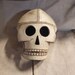 Vintage Leather Skull Head Figure Voodoo - Etsy