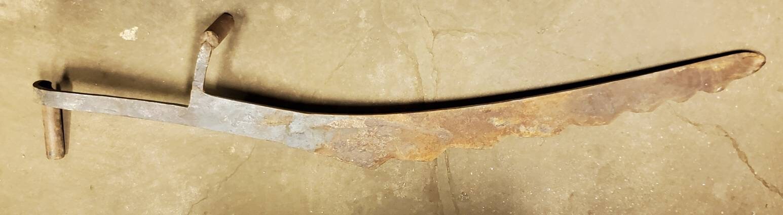 Vintage Hay Saw Blade Farm Tool - Etsy