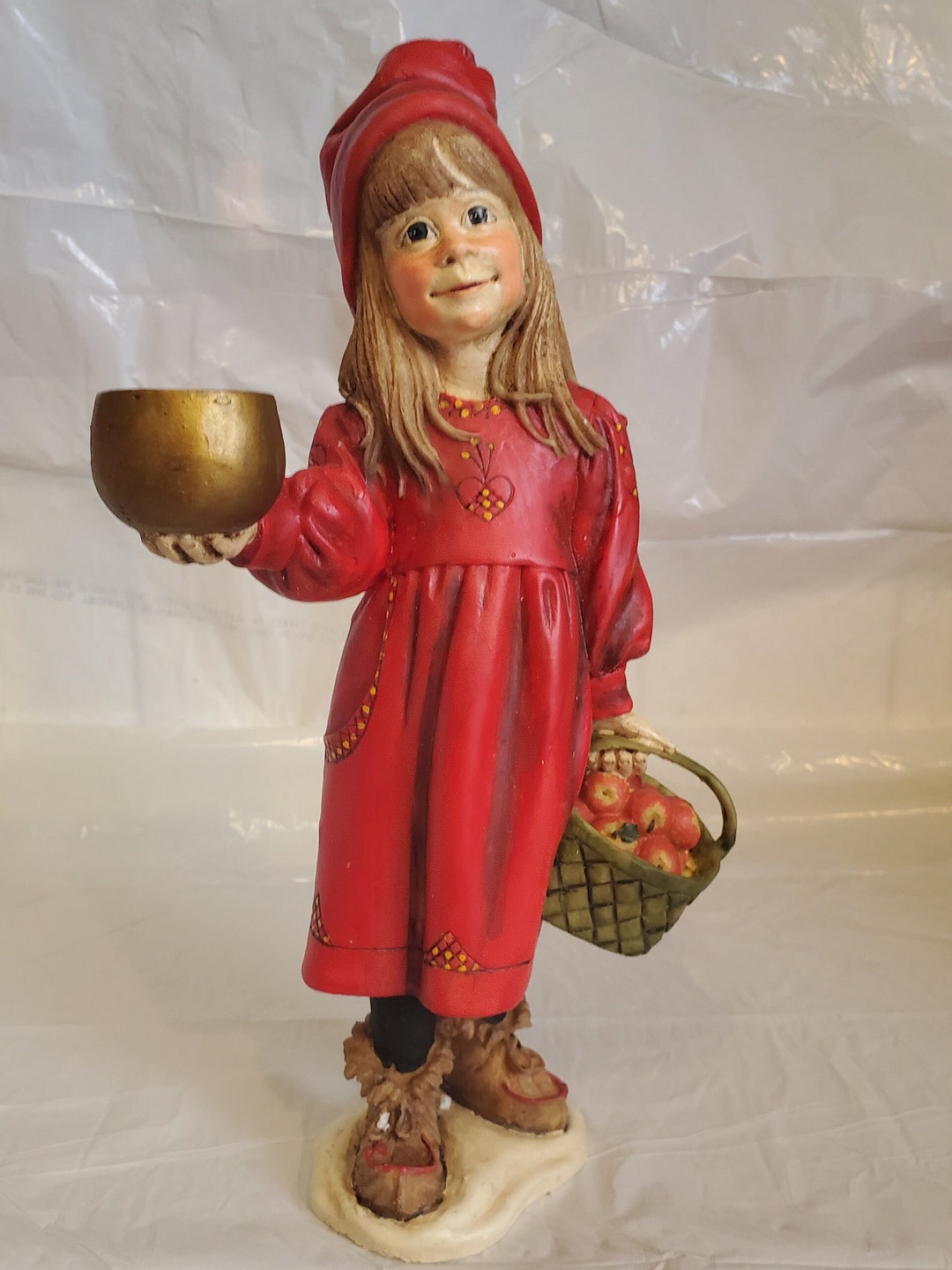 Vintage Candy Designs Norway Girl Figure - Etsy