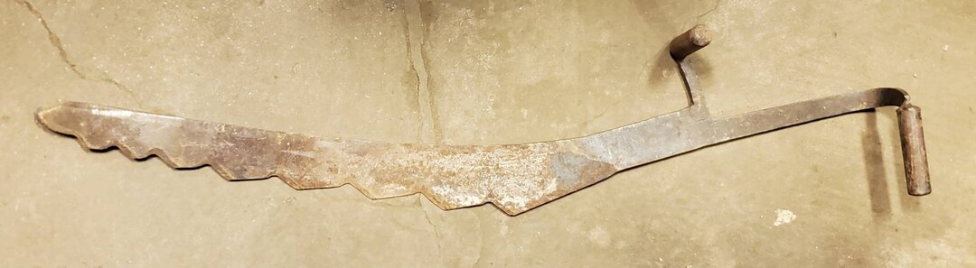 Vintage Hay Saw Blade Farm Tool - Etsy