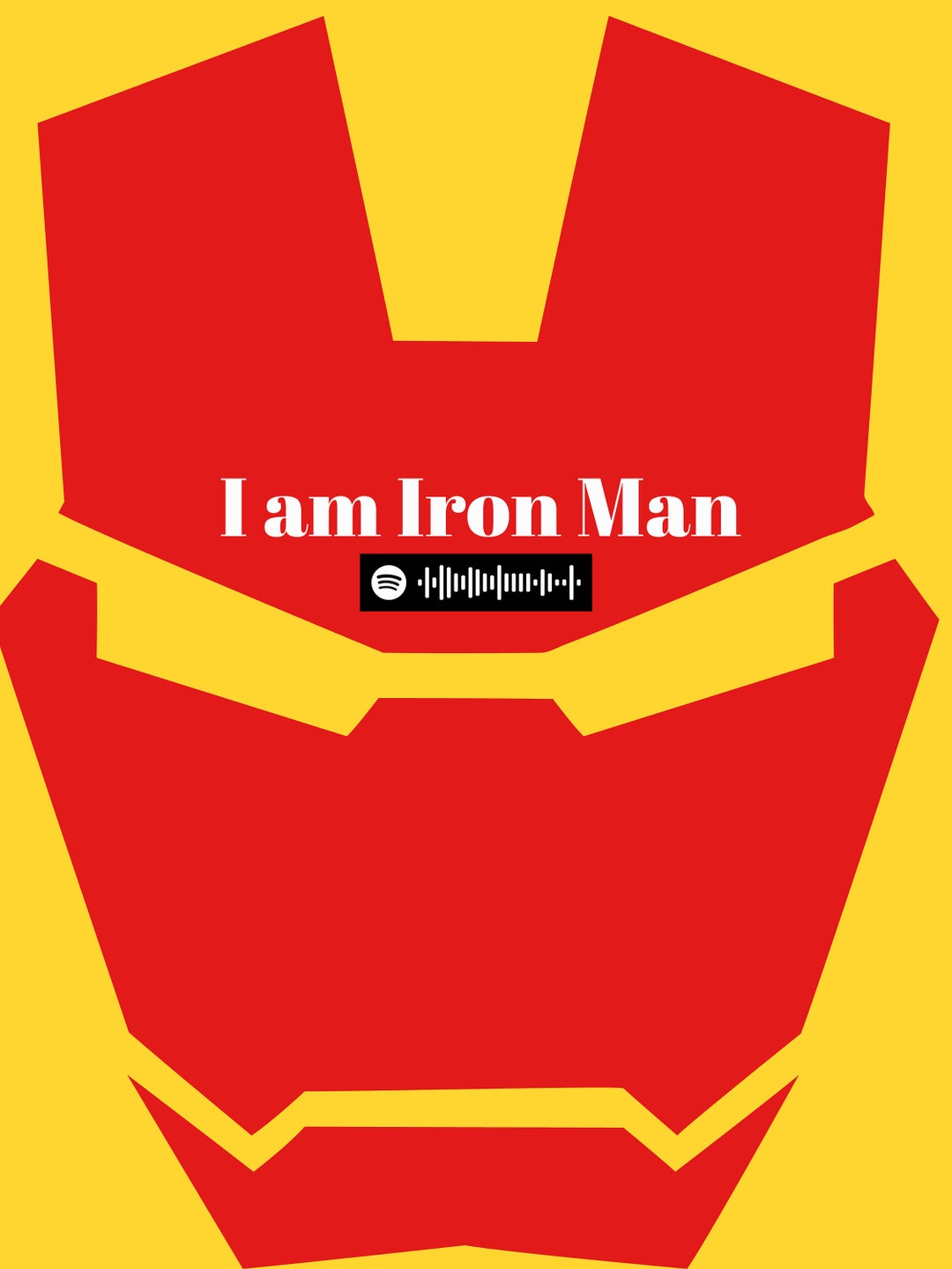 I Am Iron Man Poster Digital Download. Marvel Iron Man Inspired Poster ...