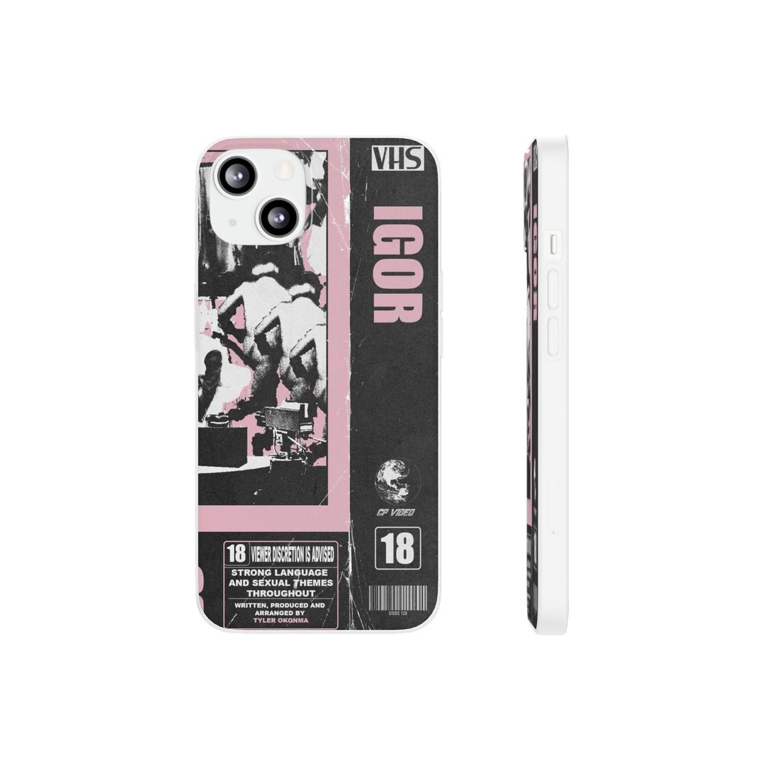 Pink and Black IGOR Paper Print - Flexible Phone Case - Etsy