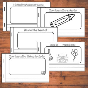 All About Mom Book | Mother's Day Book | Mother's Day Questionnaire ...