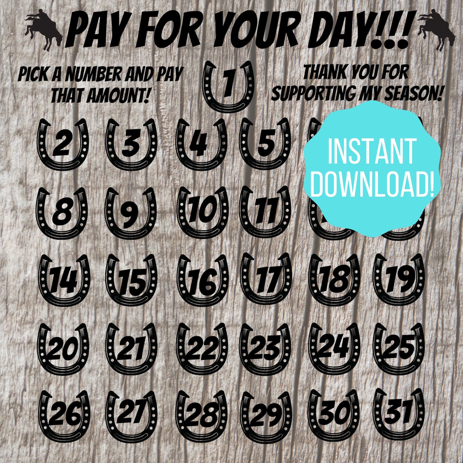 Rodeo Fundraiser - Etsy