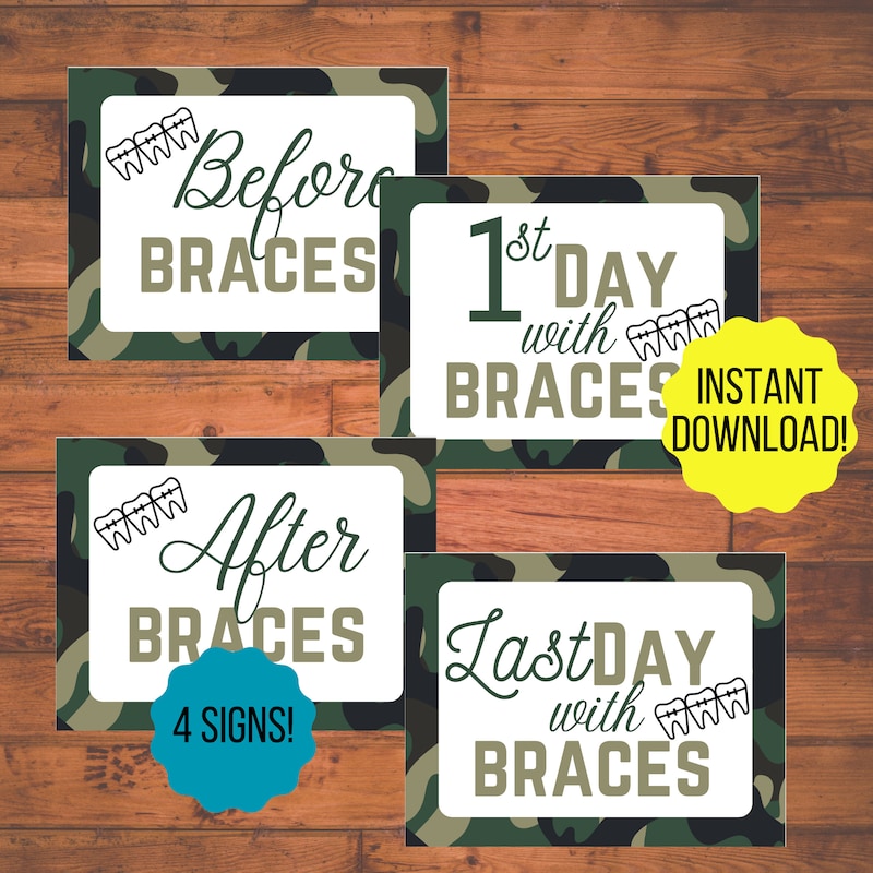 Braces off as Adult - Etsy