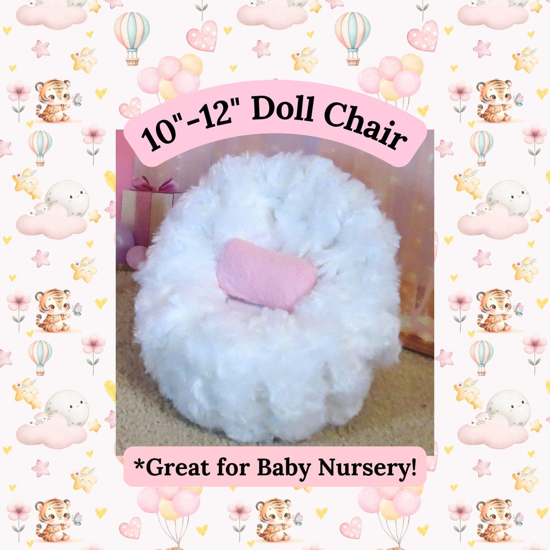 Baby Doll Chairs for 10" 11" 12" Dolls Nursery Furniture = Optional 6 ...