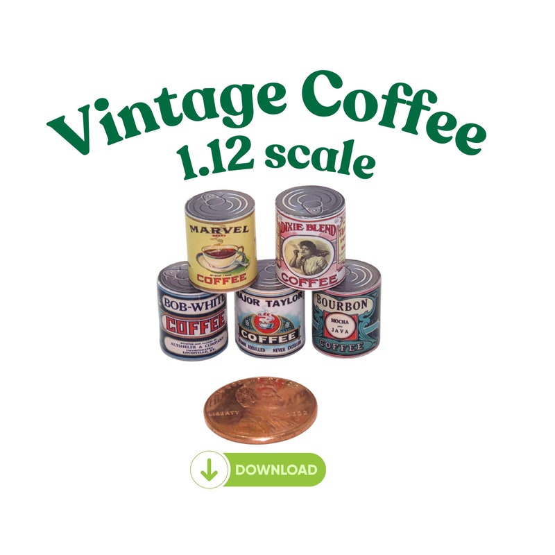 Vintage Coffee Cans - Etsy