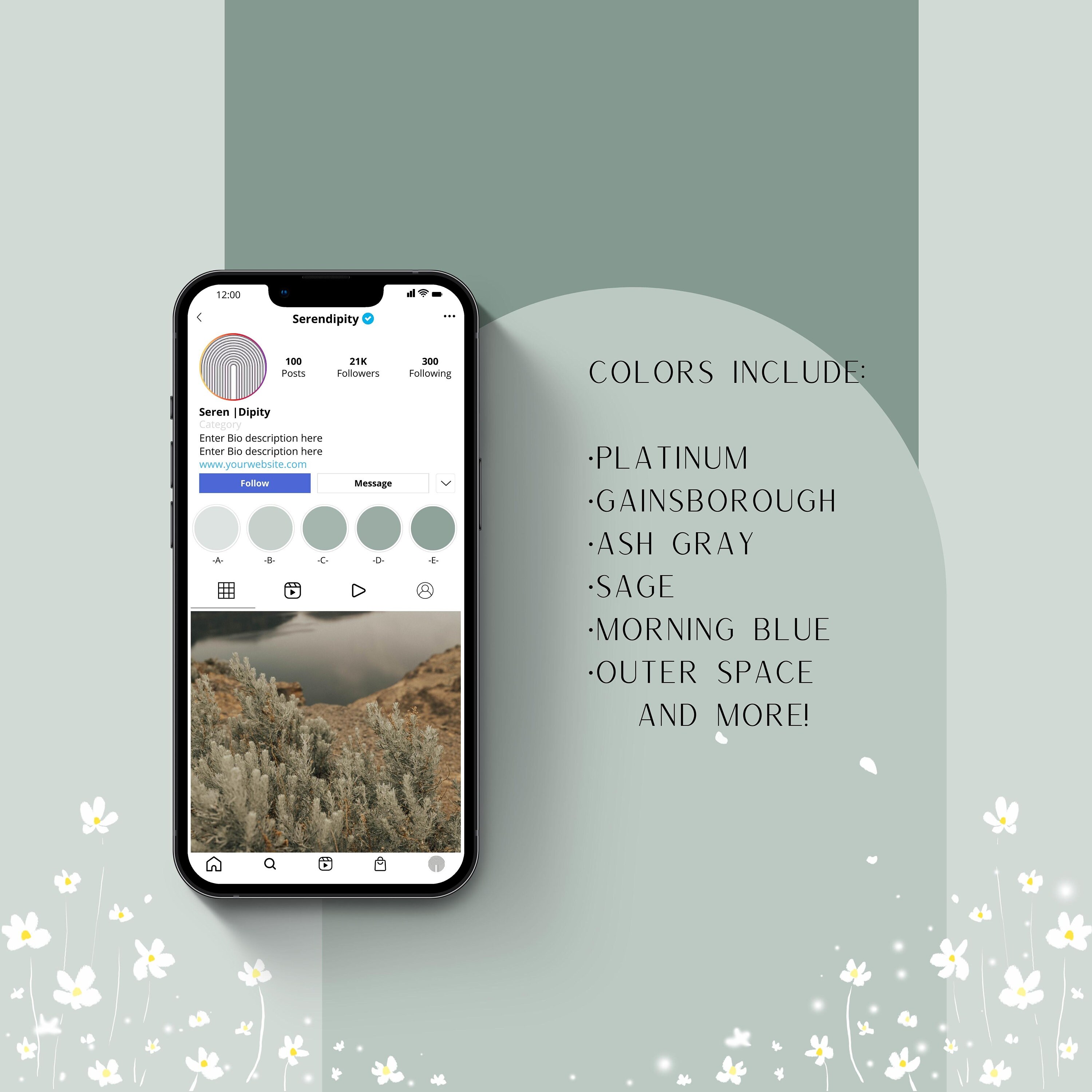 Instagram Highlight Cover Sage Sage Story Highlights Solid Ig Icons ...