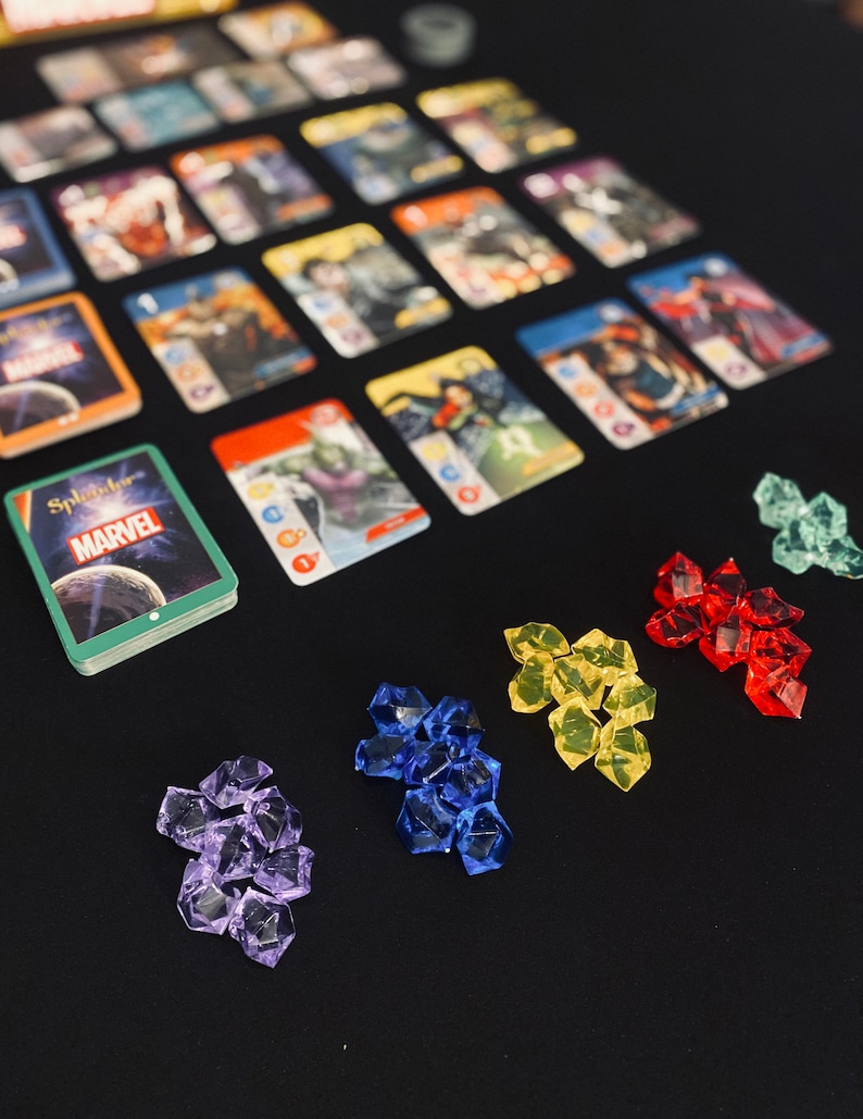 Splendor Marvel Gem/token Upgrade - Etsy