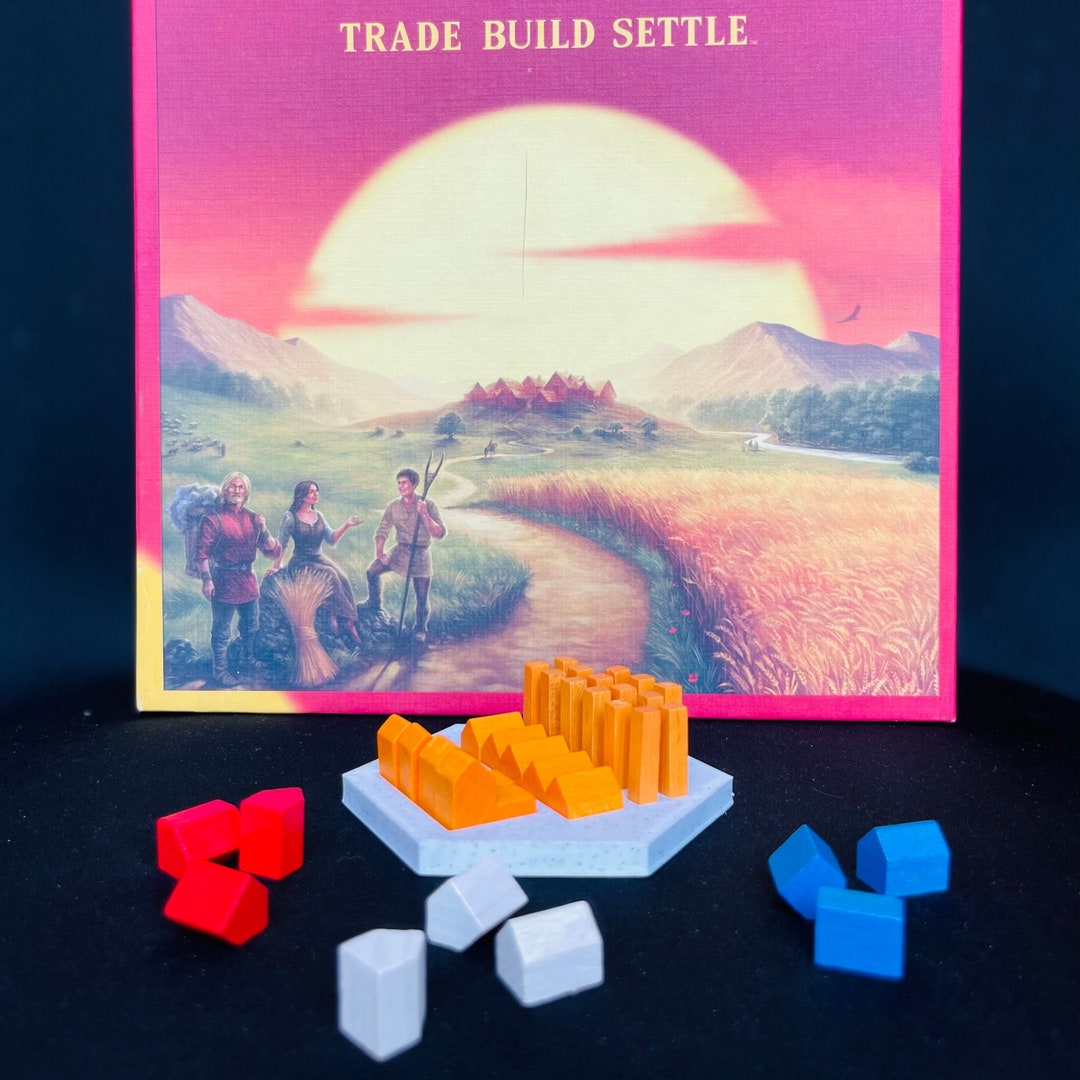 Settlers of Catan Component Holders - Etsy