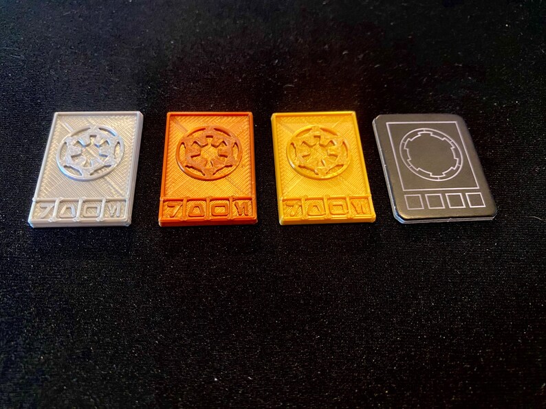Imperial Credit Set of 25 for Star Wars Villainous - Etsy