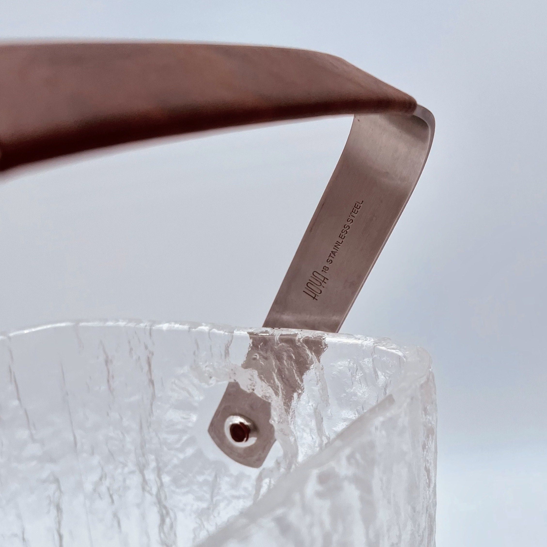 Mikasa Frostfire 4-piece Crystal Bar Set by Hoya Japan - Etsy