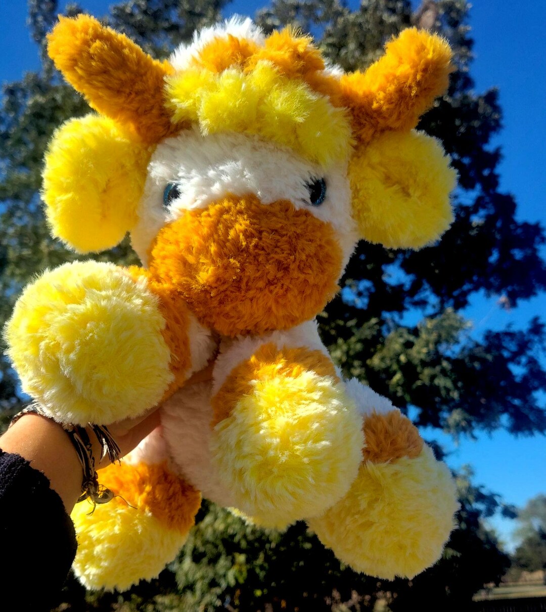 Cute Crochet Candy Corn Cow - Etsy