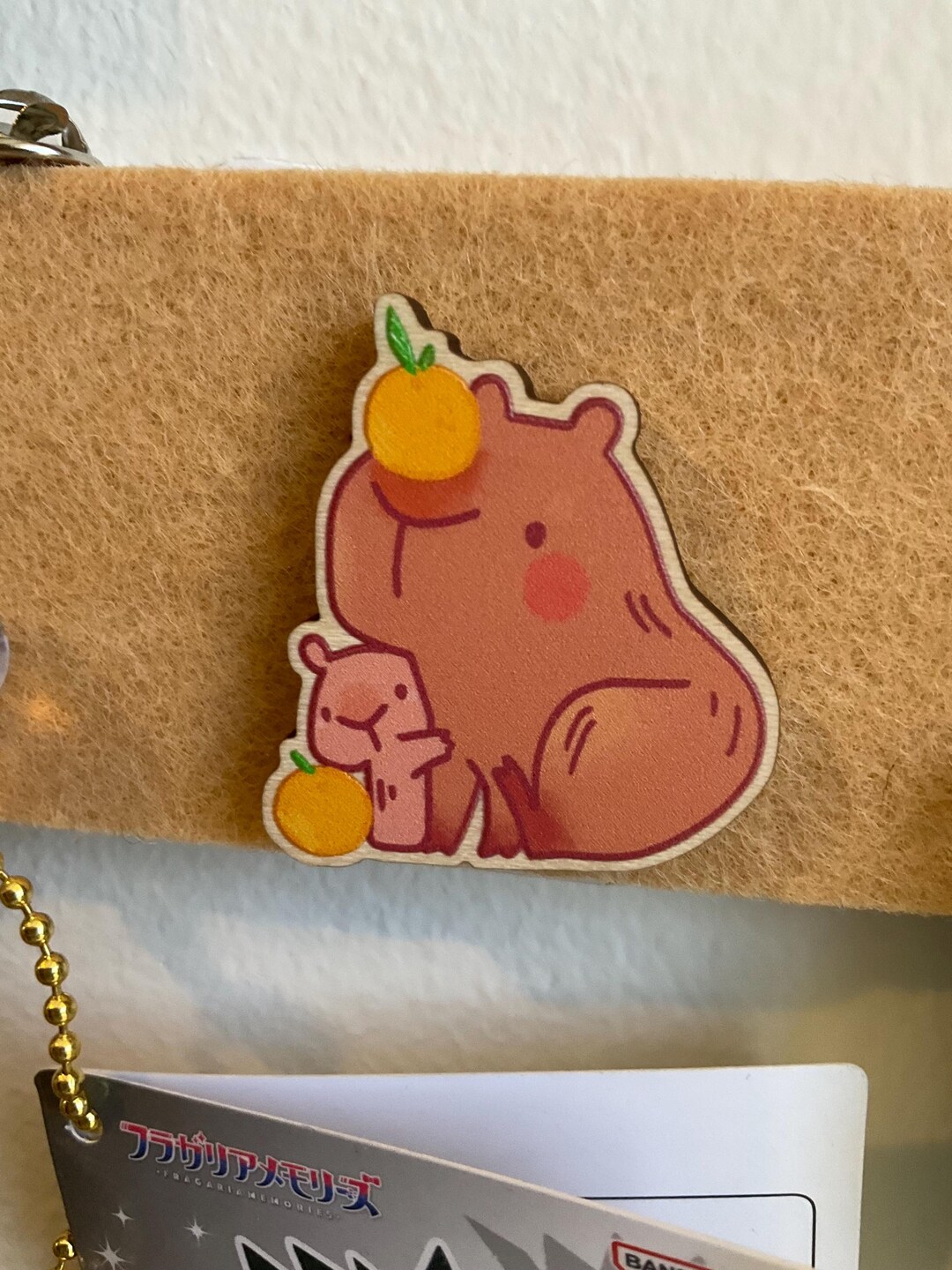 Capybara Wooden Pins - Etsy