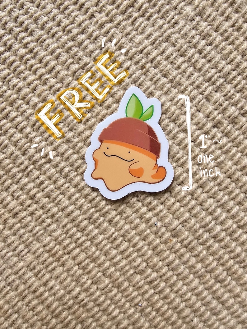 Palworld Stickers choice of 4 or Pal Pack With ALL FREE Gumoss Sticker ...