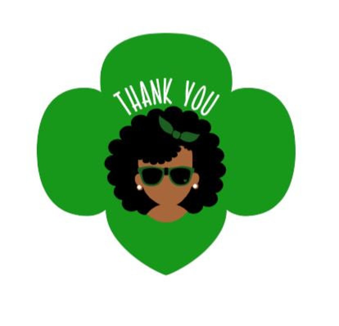 Girl Scouts Thank You Tag - Jpg - Etsy
