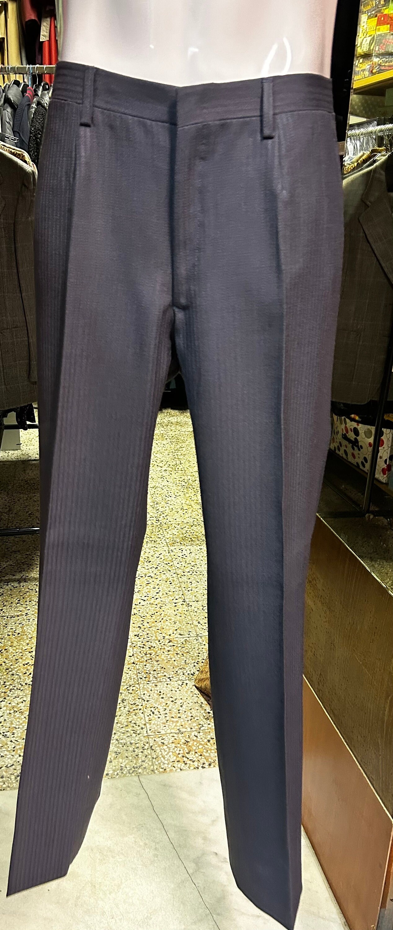 Vintage Early 70s Deadstock Men Suit Grey/lines/three Button/made in ...