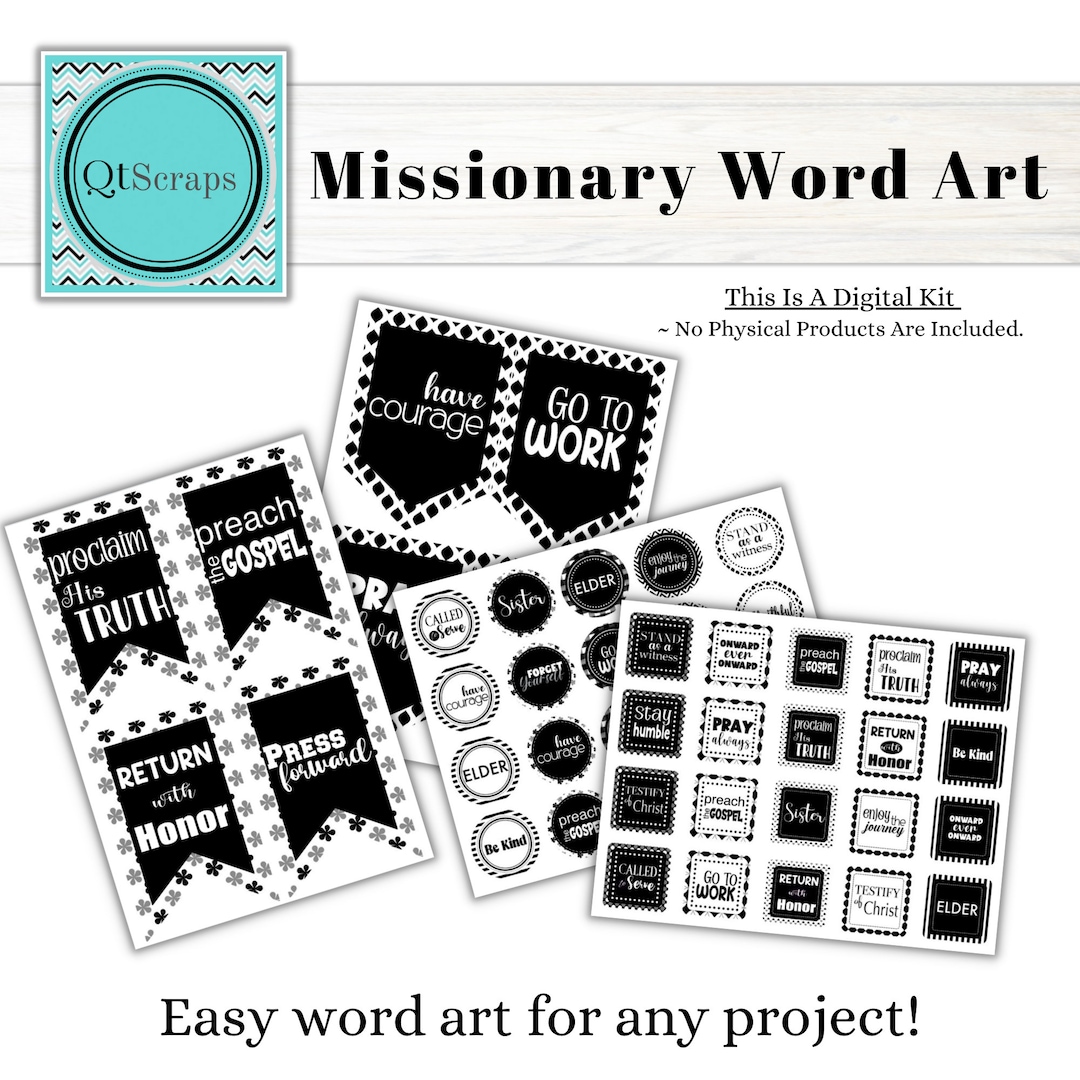 Custom Missionary Send-off Stationery | Inspirational Word Art ...