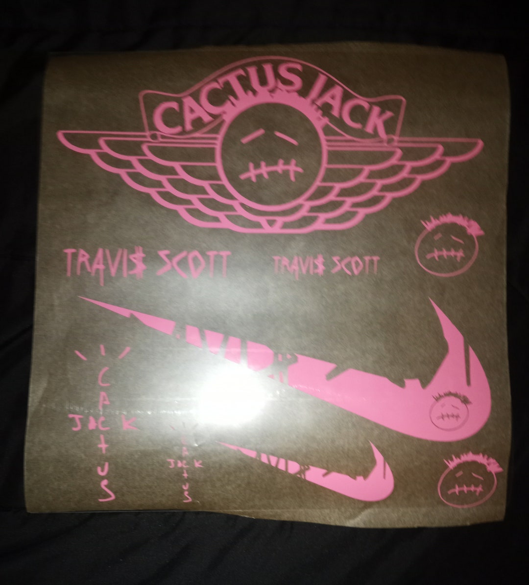 Custom Cactus Jack Heat Transfer Vinyl Iron On - Etsy