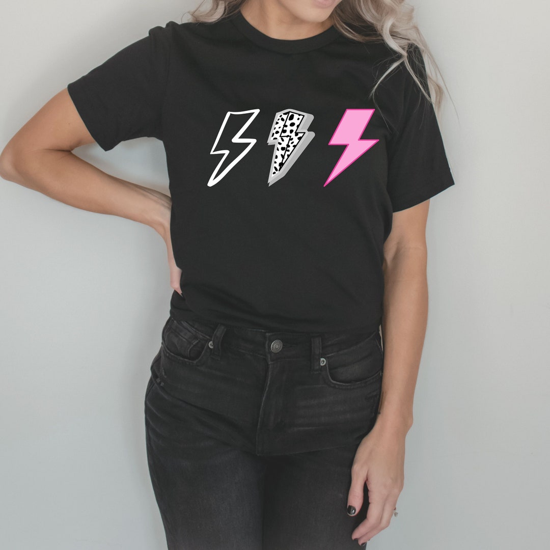 Lightning Bolt Shirt Lightning Bold Tshirt Leopard Shirt Cheetah Shirt ...
