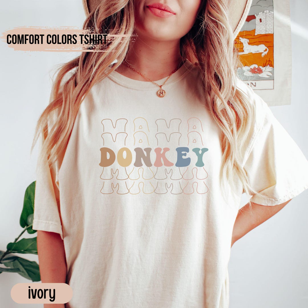 Donkey Shirt, Donkey Gifts, Donkey Shirt, Mule Shirt, Pet Donkey Tee ...