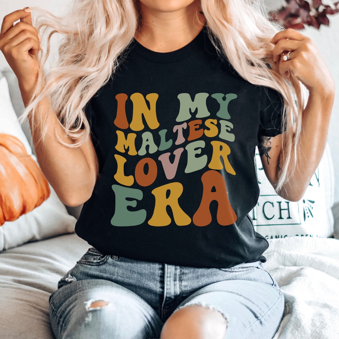 Maltese Mom Shirt Custom Shirt for Maltese Shirt Personalized - Etsy