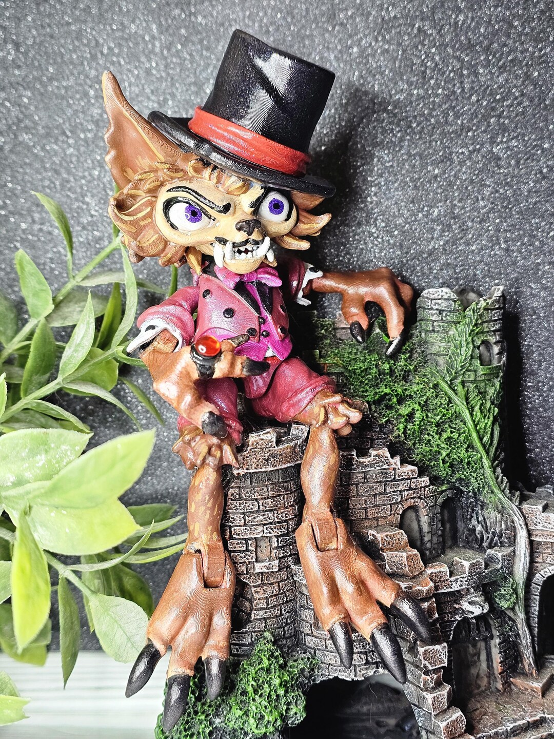 Hand-painted Gentleman Werewolf Figurine – Twisty Prints Unique PLA ...