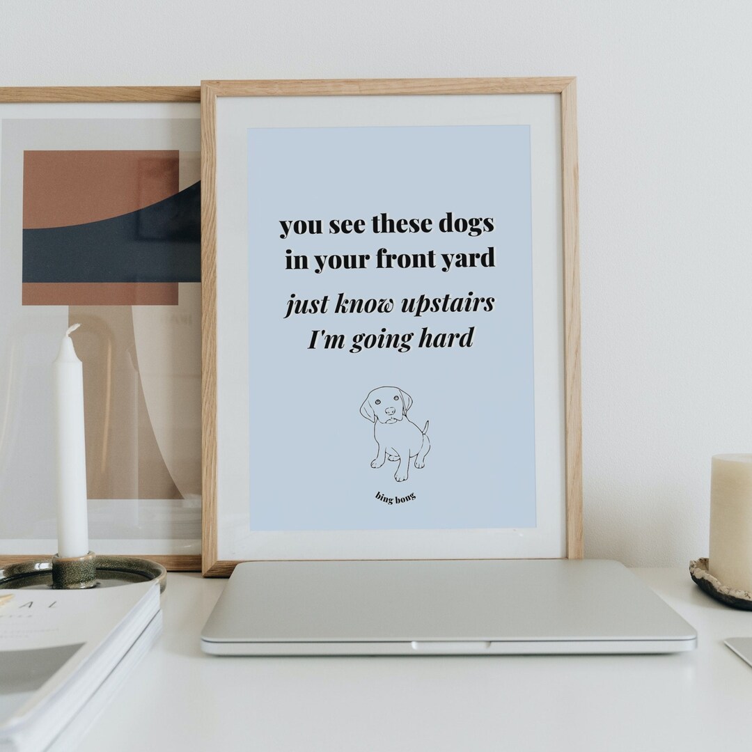 Digital Art Print Tiktok Viral Quote Graphic Download - Etsy