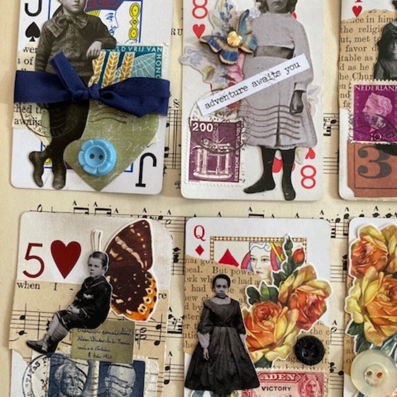 Altered Art Tags - Etsy