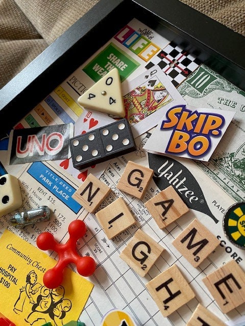 Game Board Wall Art Game Room Décor Man Cave - Etsy