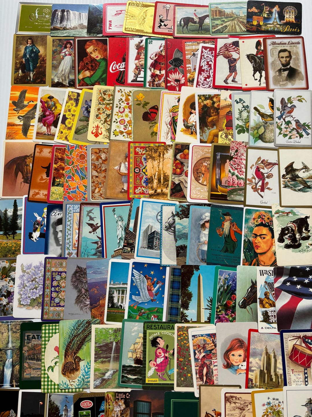 Vintage Playing Cards 100 Vintage and Newer - Etsy