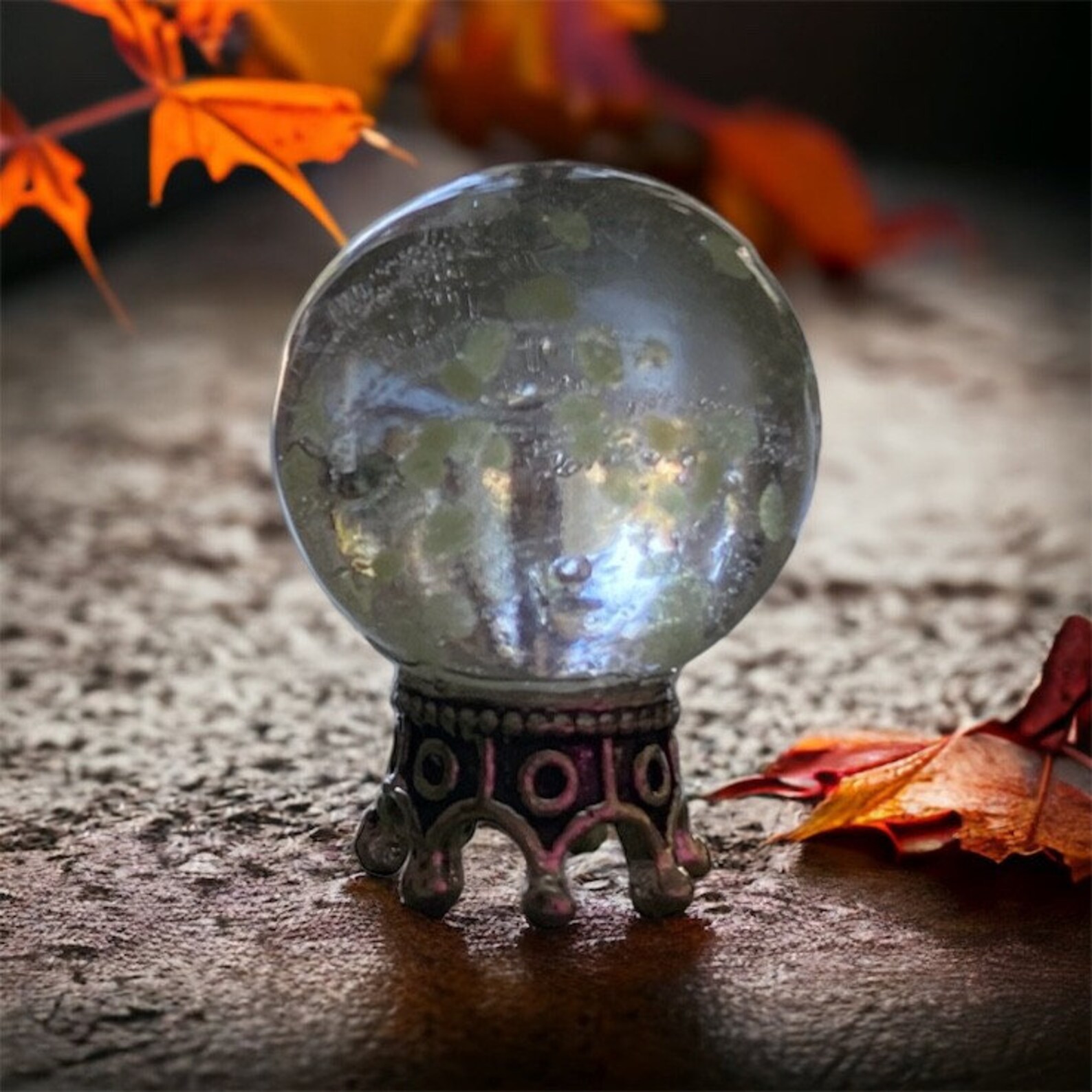 Miniature Crystal Ball. Glow in the Dark Crystal Ball. Fortune Teller ...