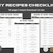 ACNH DIY Recipes Checklist | 2.0 Update | DIY Recipe List | Cooking Diy ...