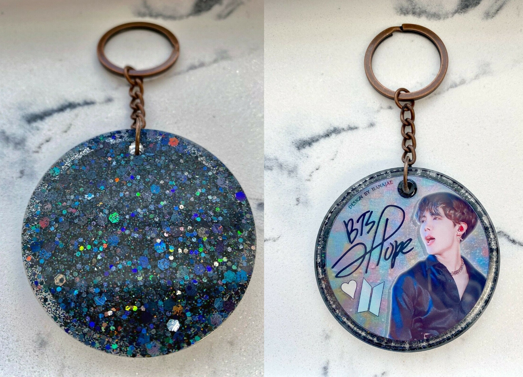 BTS Keychains: Signature Series RM Jin Suga J-hope Jimin V Jungkook ...