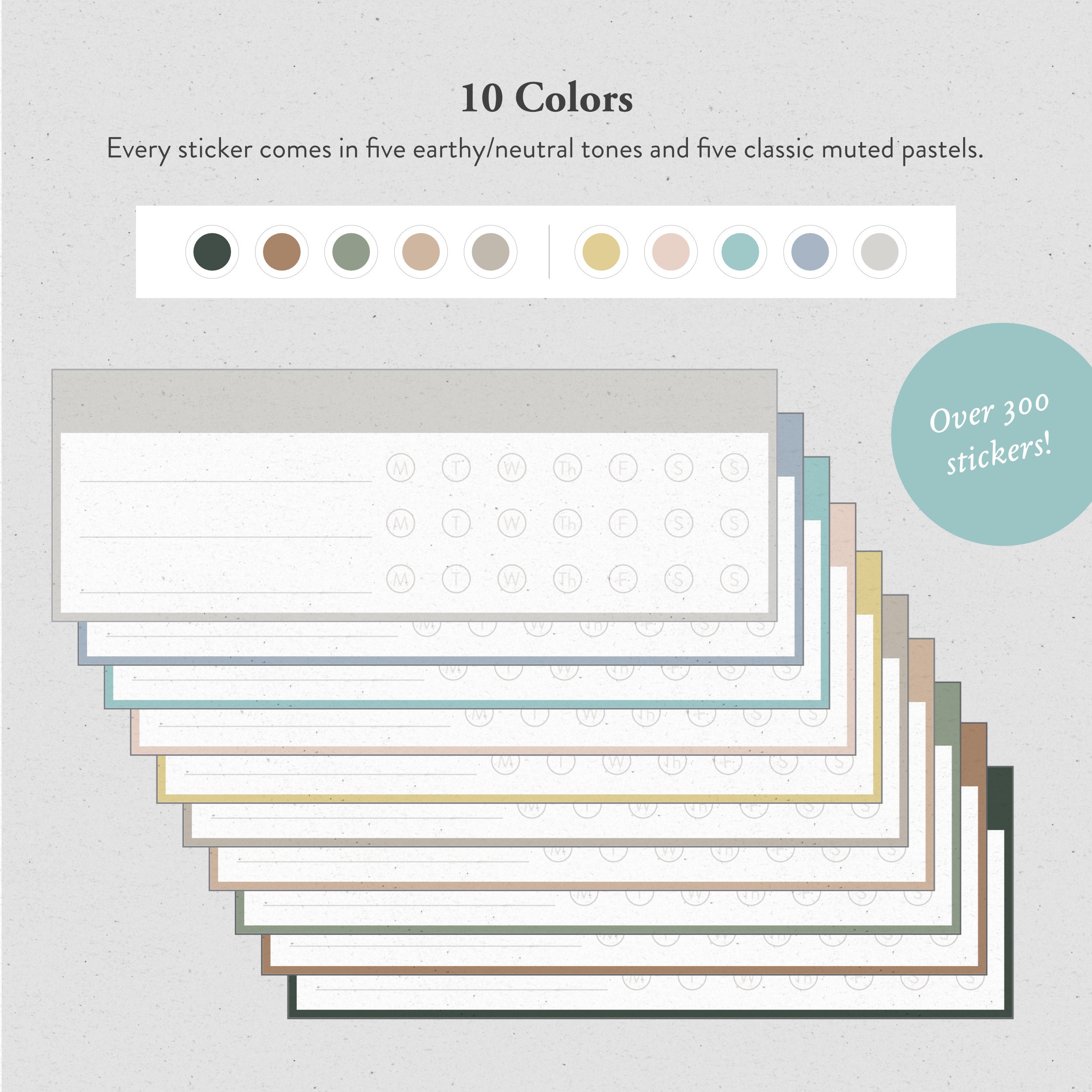 Habit Tracking Stickers | Digital Planner Sticker Book for Goodnotes ...