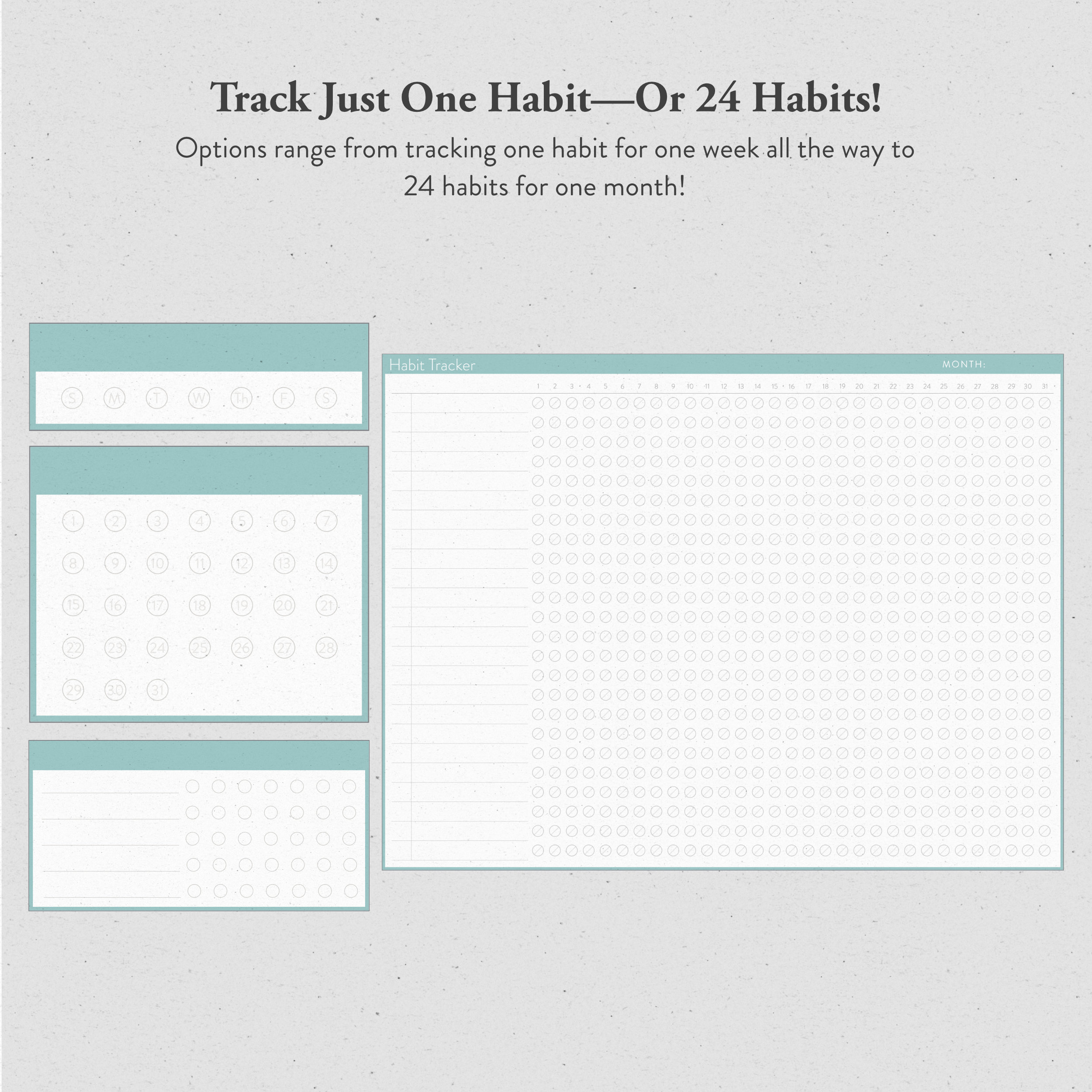 Habit Tracking Stickers Digital Planner Sticker Book for Goodnotes ...