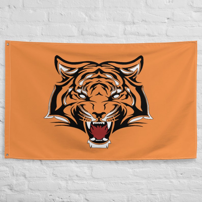 Tiger Force One-sided Flag - Etsy