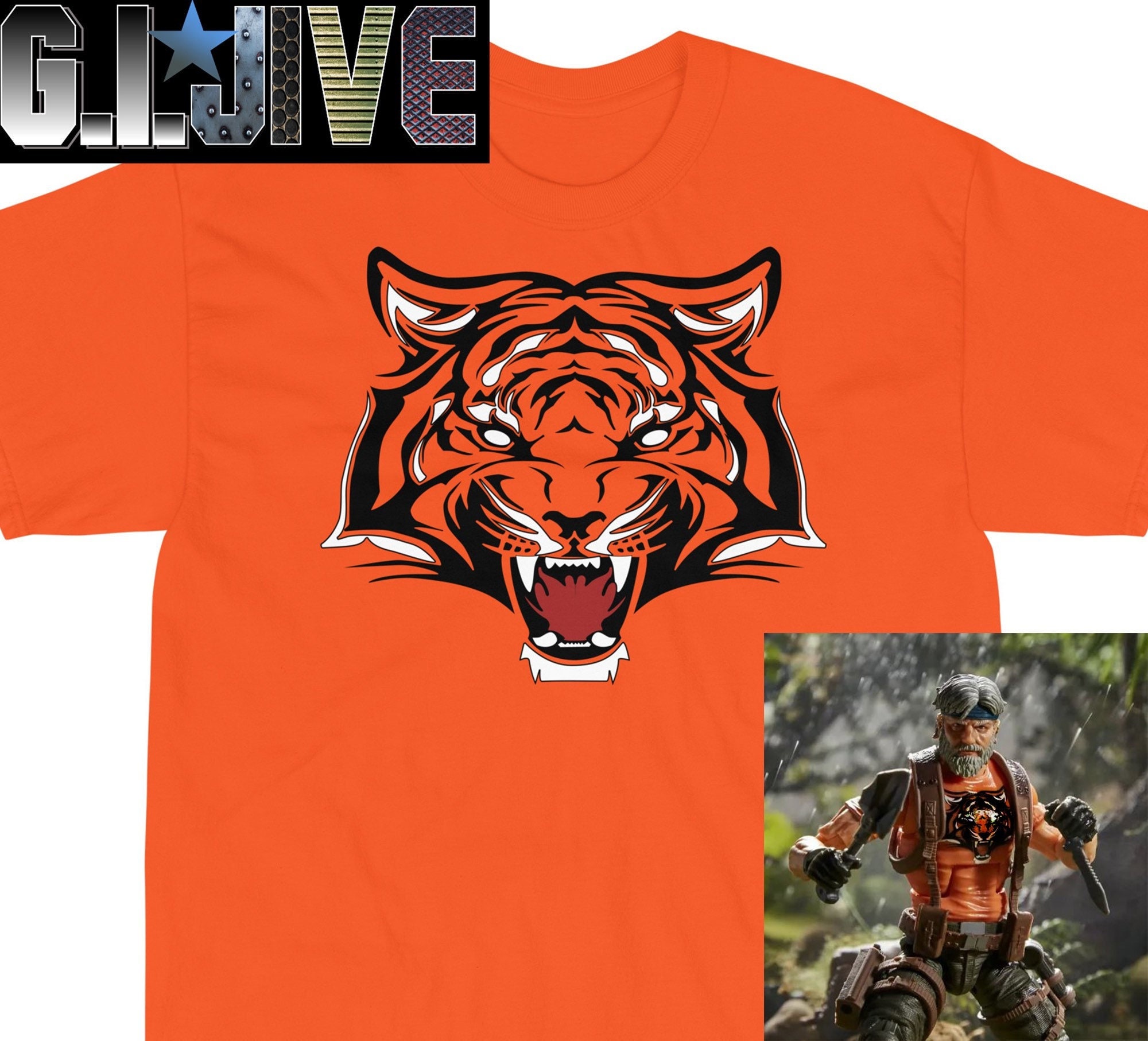 Tiger Force Logo Shirt New G.I. Joe Classified Outback - Etsy